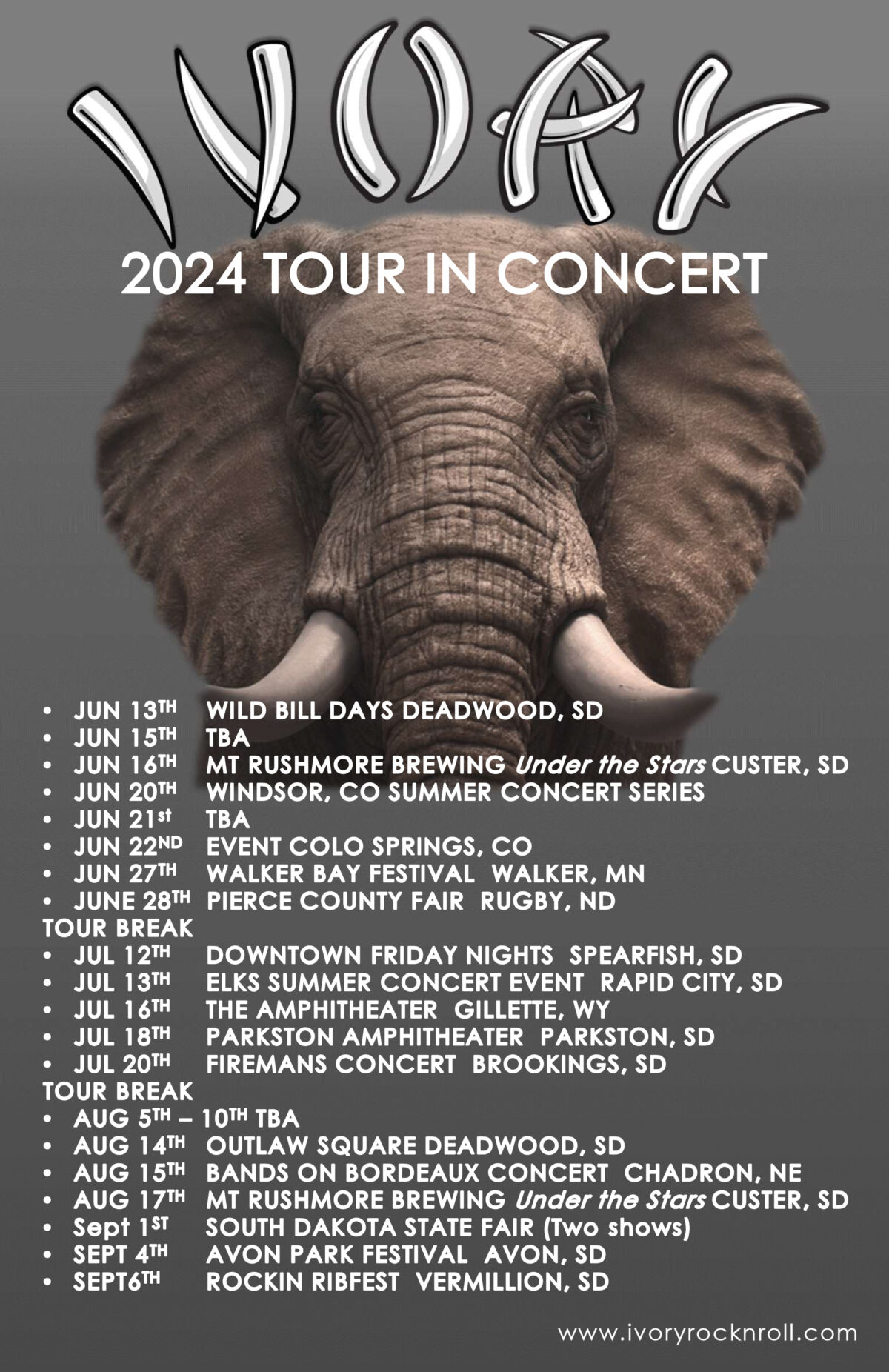 IVORY | Tour | IVORY